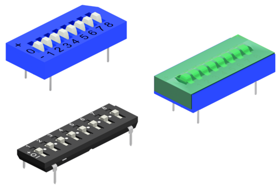 Slide Type DIP-Switch Tri-State